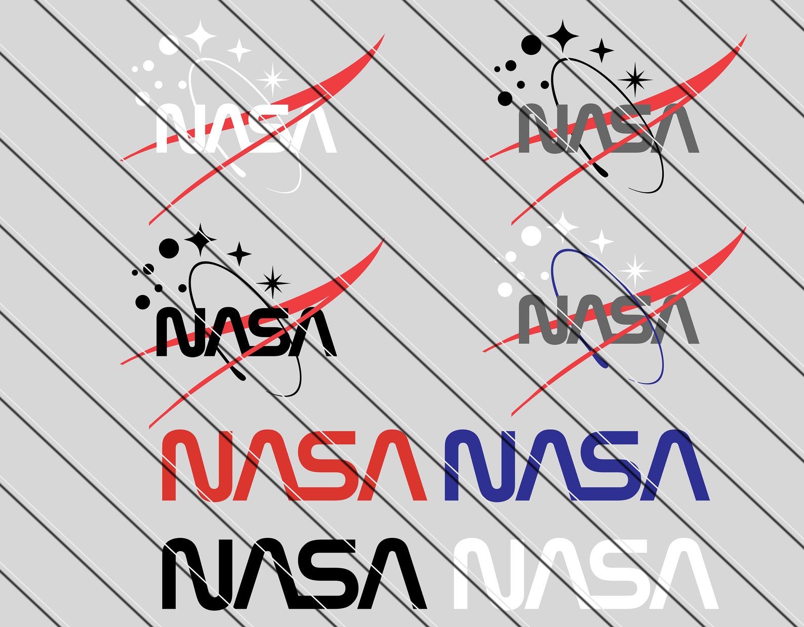 NASA Logo Collection, Nasa Svg, Nasa Logos, Space, Svg for Cricut, Png ...
