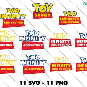 Two Infinity and Beyond Svg, Png, Toy Story Svg, Digital Download, - Etsy