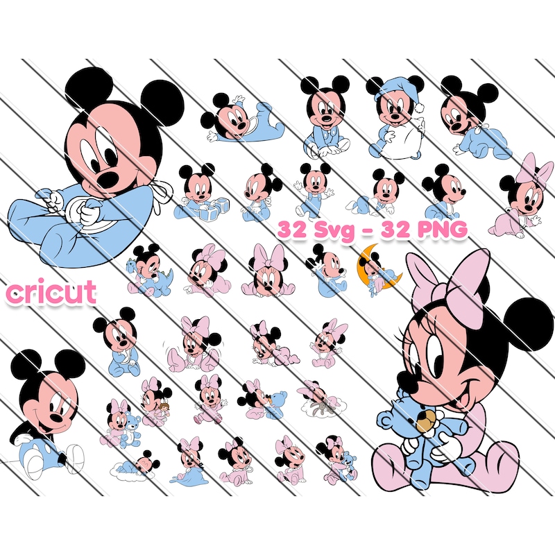 Mickey Mouse Svg - Etsy