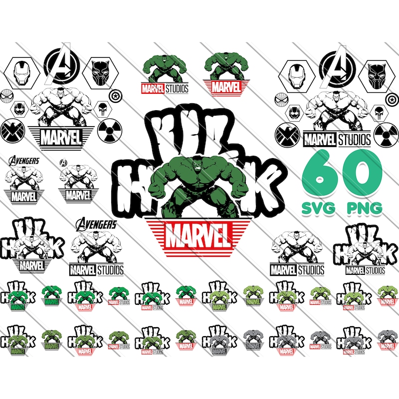 Hulk Svg - Etsy