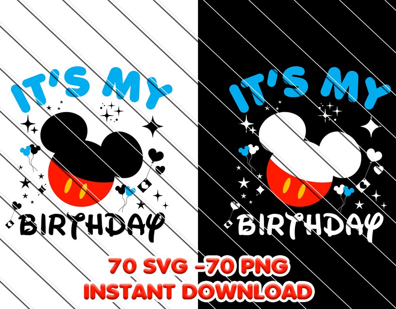 Mickey Mouse Svg, Birthday Boy Family Svg, Mickey Mouse Svg for Cricut ...