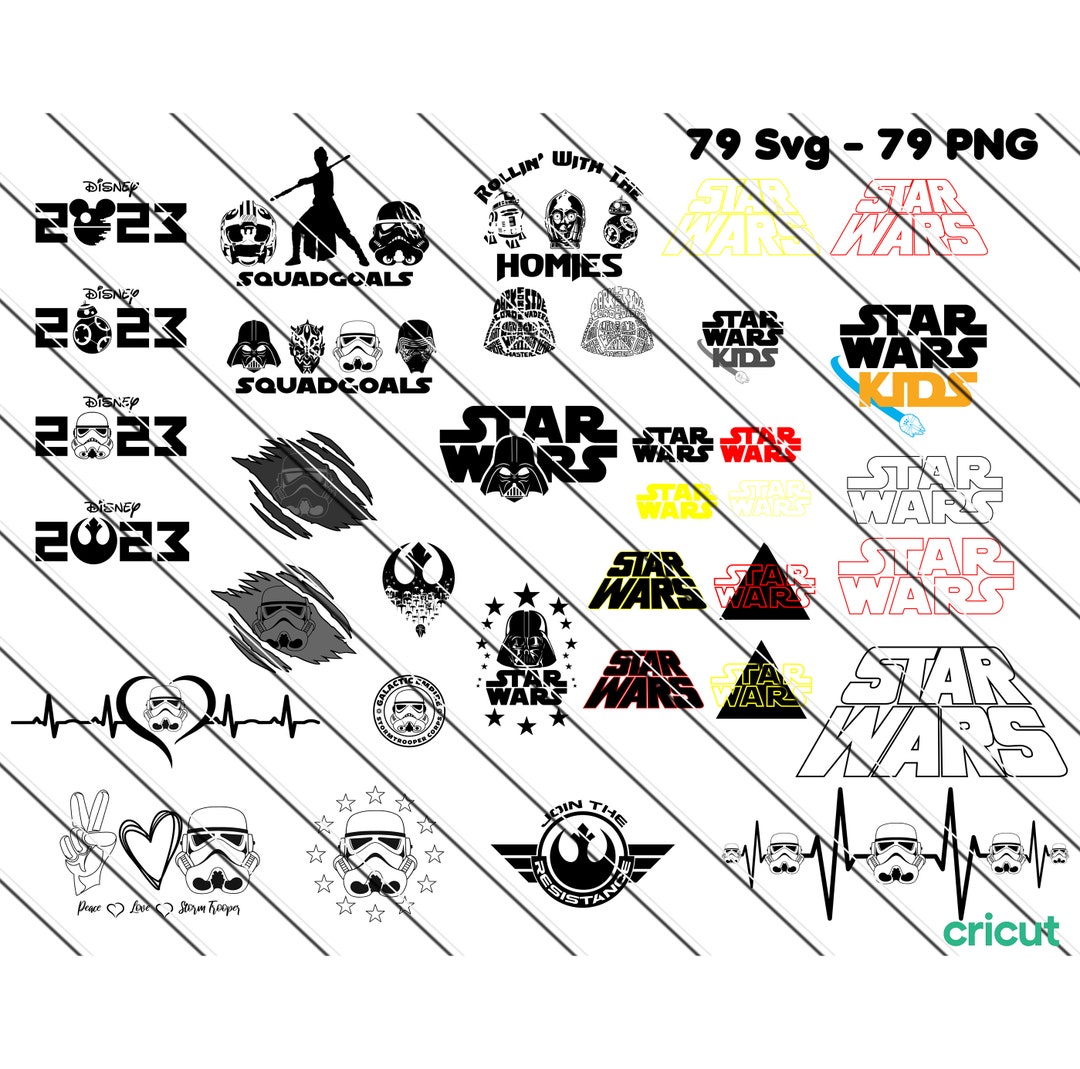 Star Wars Svg, Star Wars Symbols Logos Rebel Alliance, Galactic Empire ...