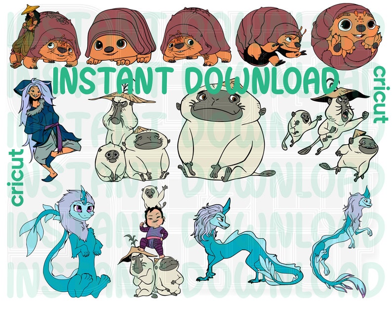 Raya SVG Raya and the Last Dragon Svg Bundle Raya Svg for - Etsy UK