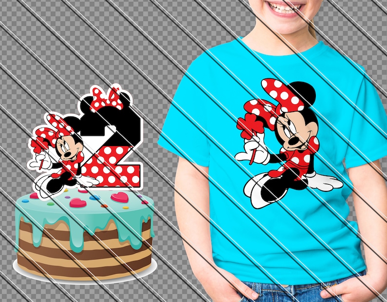 Minnie Mouse 2nd Birthday Minnie Mouse Svg Minnie Mouse Svg - Etsy