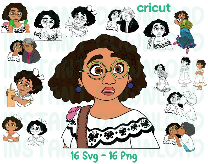 Encanto Svg Mirabel Svg Svg for Cricut Mirabel Madrigal - Etsy