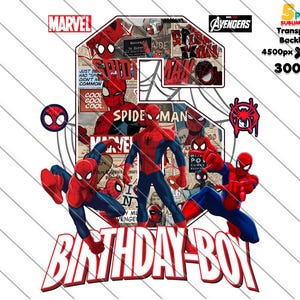 Spidey 6th Birthday PNG: Superhero Cake Topper (instant Download) - Etsy