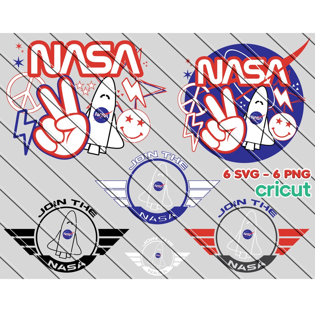 Nasa Svg, Nasa Logos, Space, Svg for Cricut, Png Space Png - Etsy