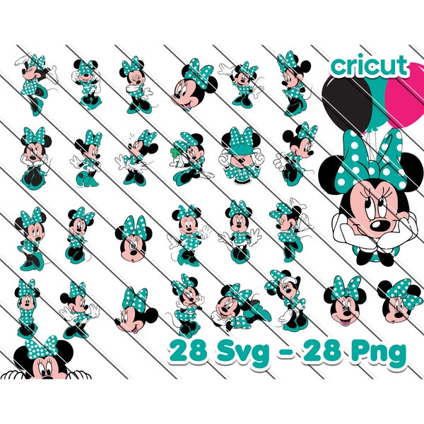 Green Minnie Mouse - Etsy