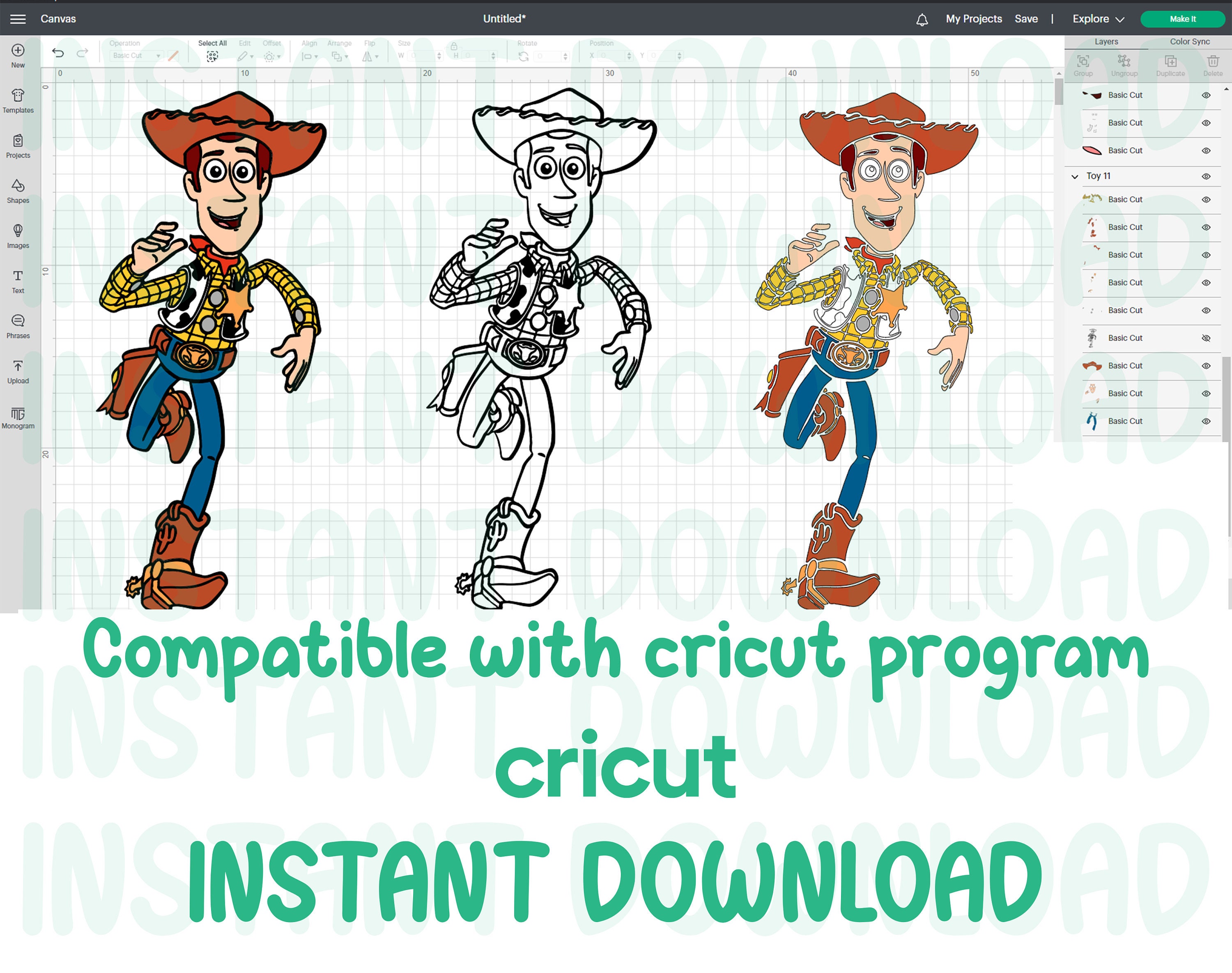 Toy Story Svg Toy Bundle Layered Toy Story Bundle Animation - Etsy UK