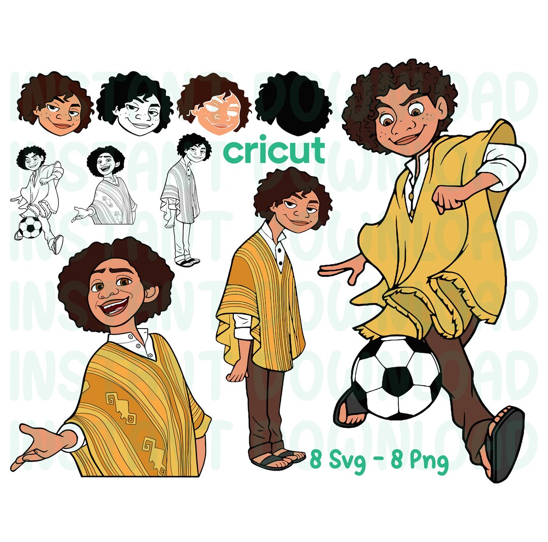 Camilo Encanto SVG Bundle: Layered Cricut Files (digital Download) - Etsy