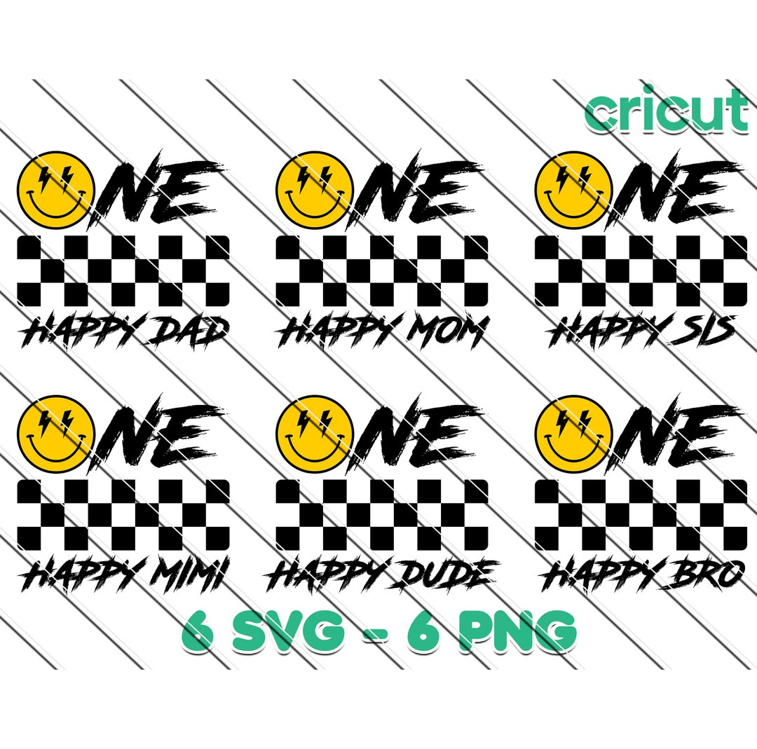 One Happy Dude Svg Bundle, Png Bundle, Matching Family Birthday Svg ...