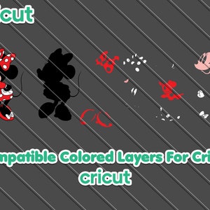 Red Minnie Mouse SVG PNG (digital Download) - Etsy