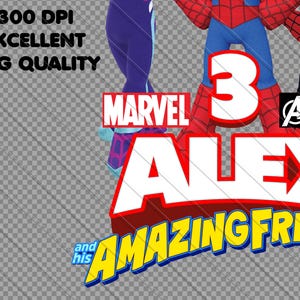 Personalized Spidey and His Amazing Friends Png, Matching Family ...