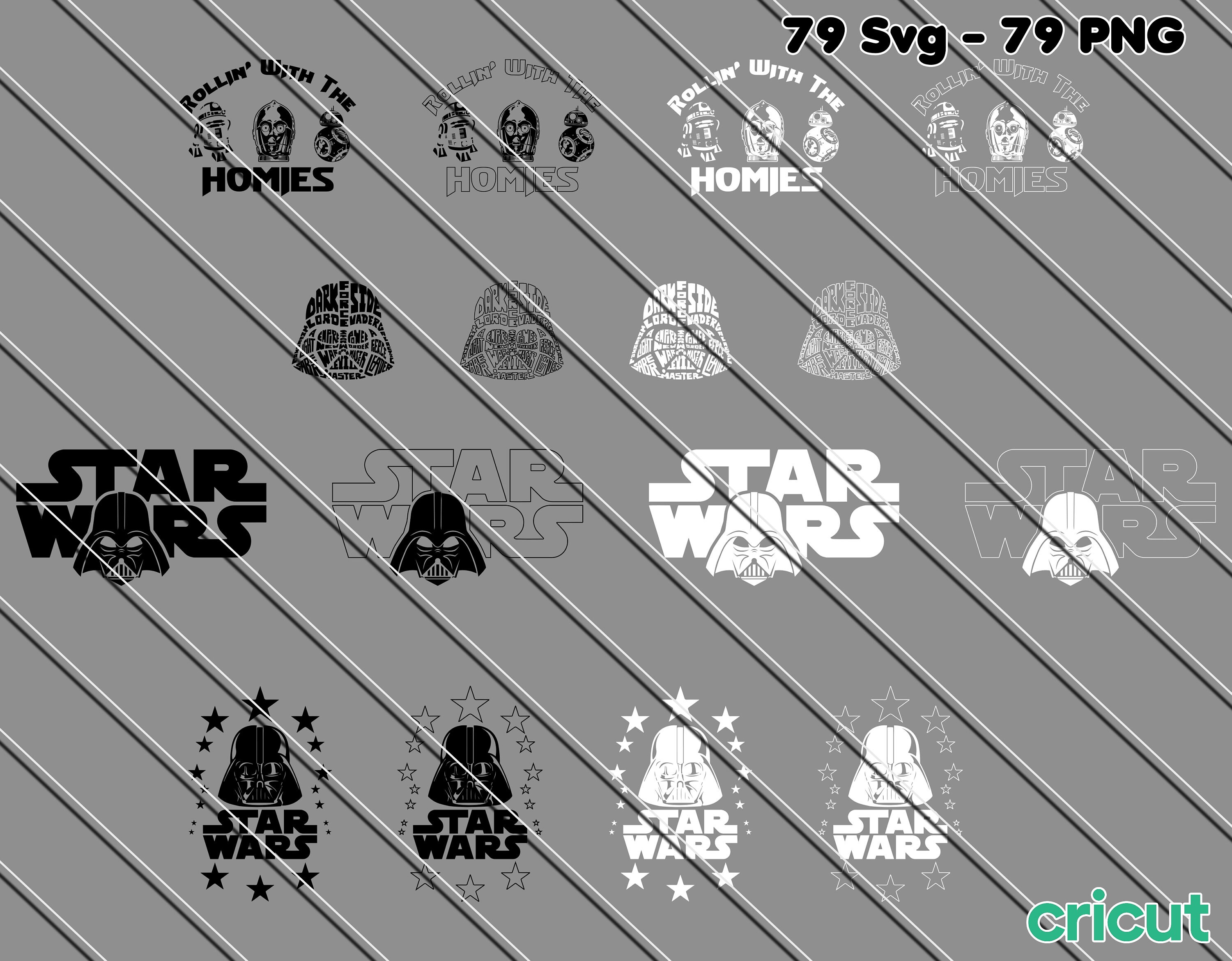 Star Wars Logos SVG: Rebel Alliance, Galactic Empire (79 SVG/PNG ...