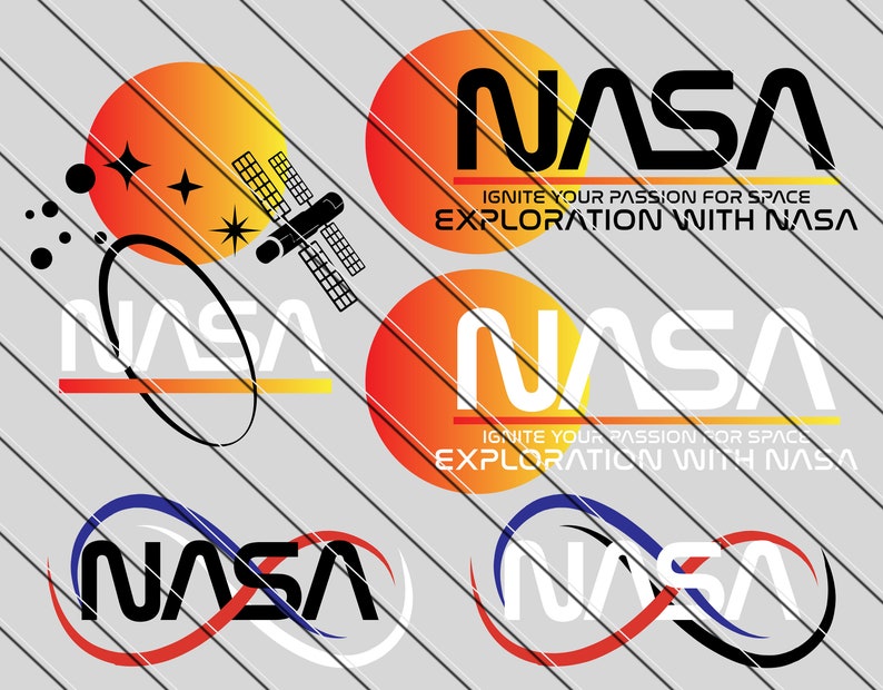 NASA Logo Collection, Nasa Svg, Nasa Logos, Space, Svg for Cricut, Png ...