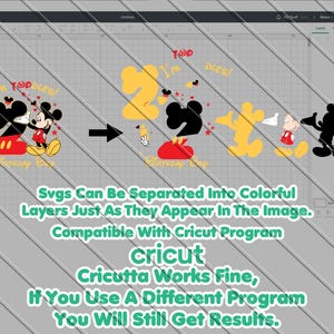 Oh Twodles Mickey Birthday Boy : Family Matching SVG Bundle (digital ...