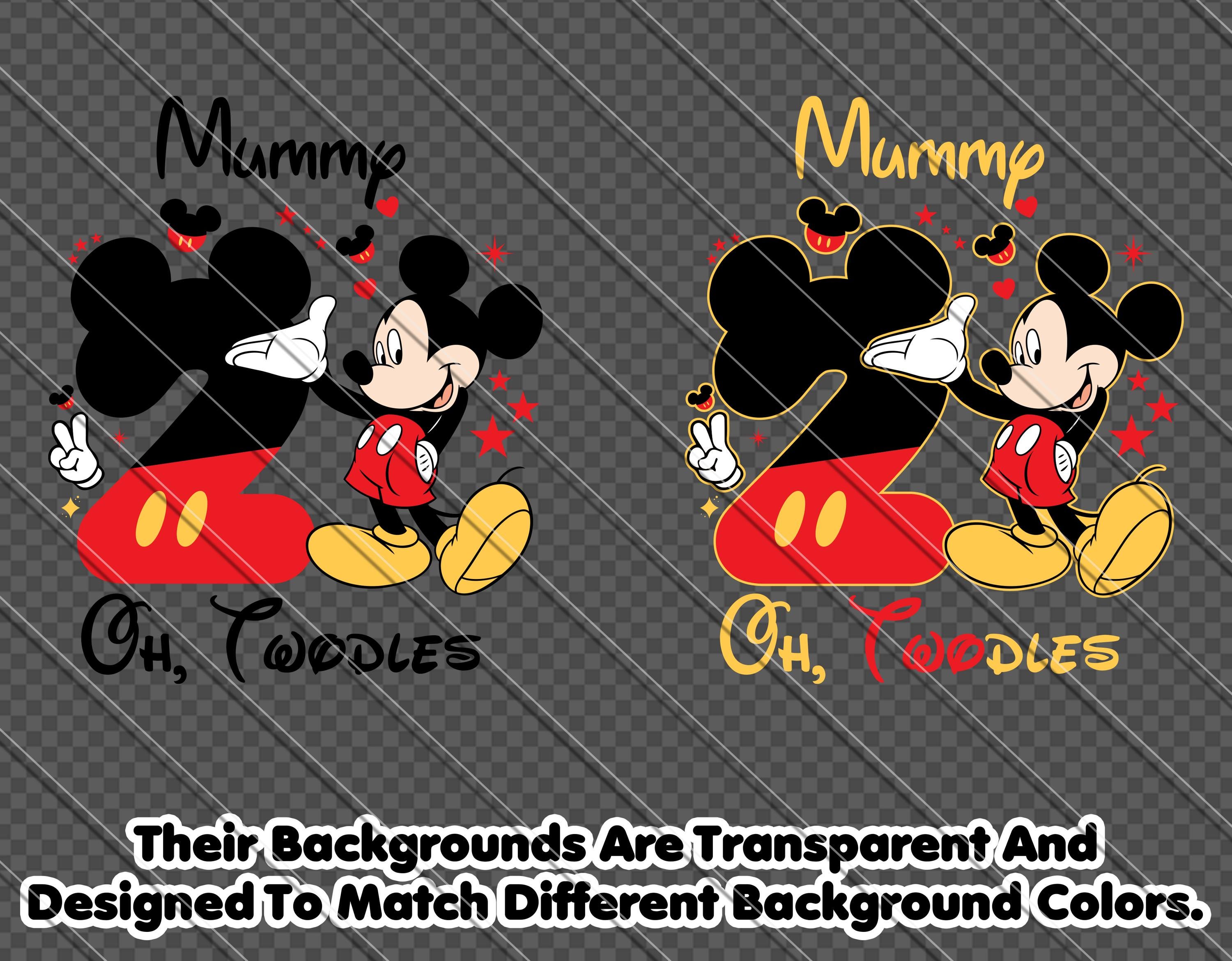 Oh Twodles Mickey Birthday Boy : Family Matching SVG Bundle (digital ...