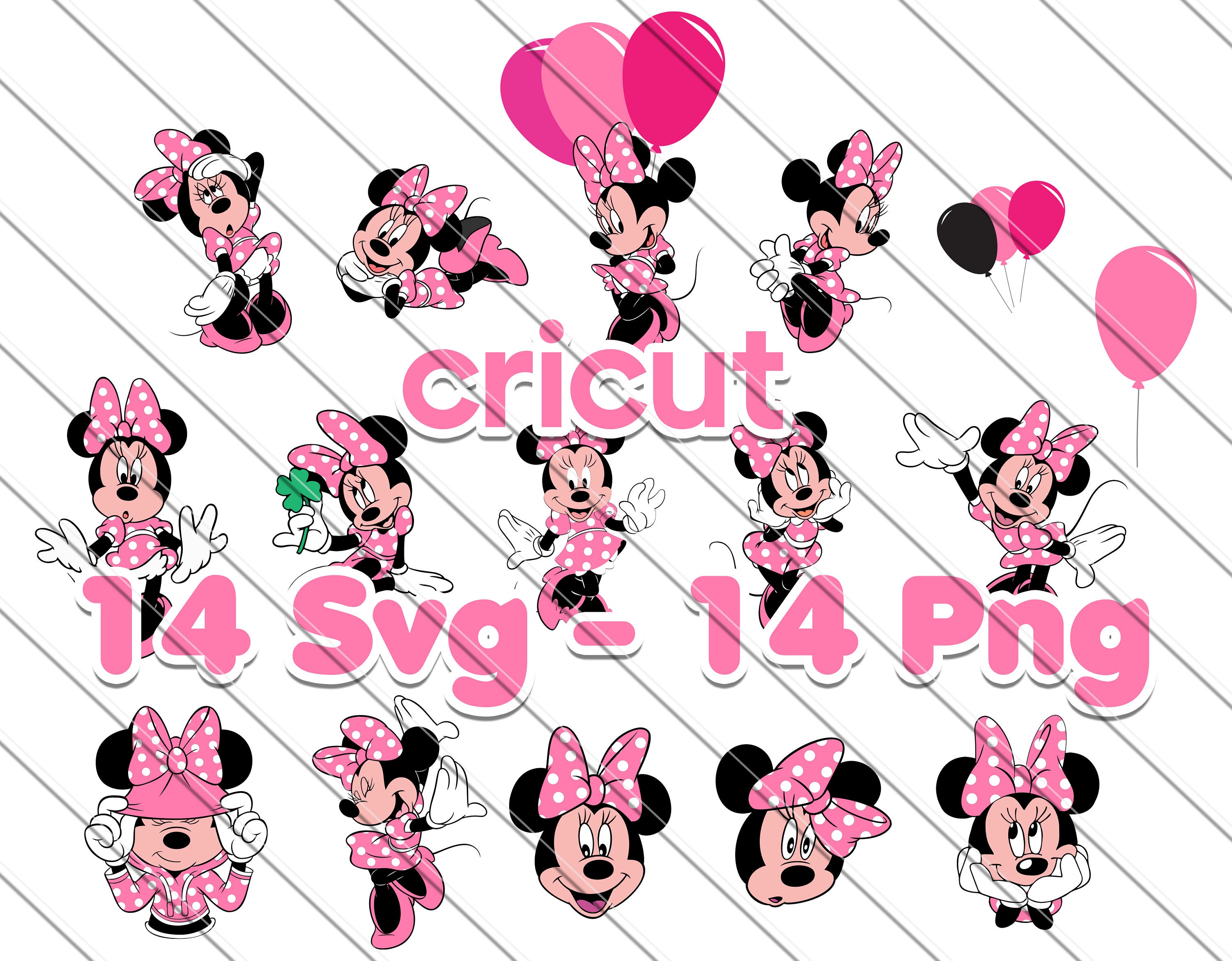 Minnie Mouse Svg Minnie Mouse Svg for Cricut Minnie Mouse - Etsy
