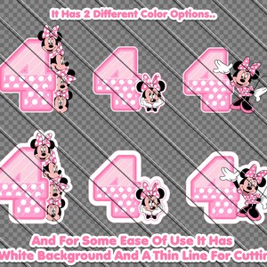 Minnie Mouse Svg, Minnie Svg for Cricut, Printable Minnie Mouse Png ...