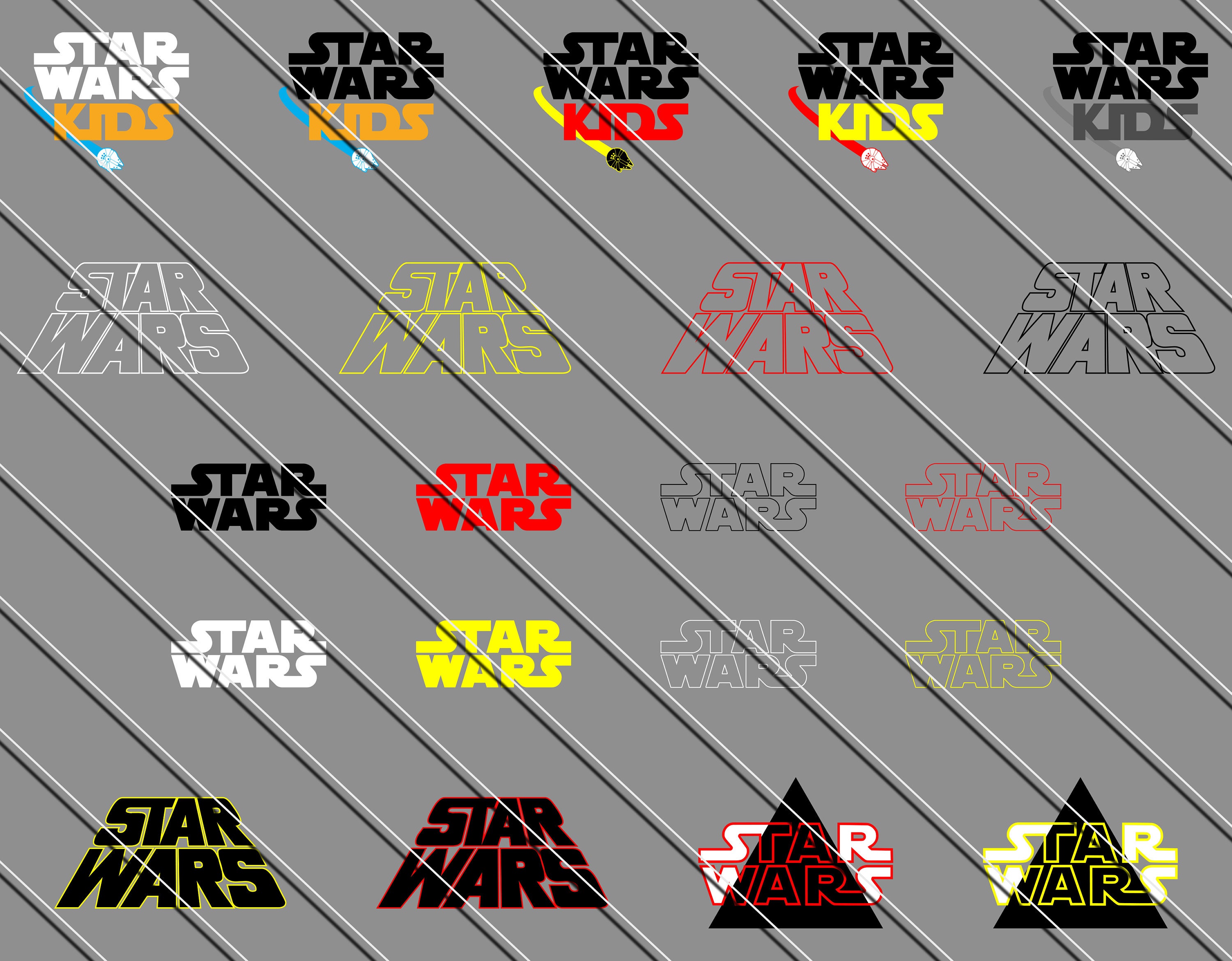 Star Wars Logos SVG: Rebel Alliance, Galactic Empire (79 SVG/PNG ...