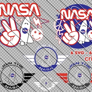 Nasa Svg, Nasa Logos, Space, Svg for Cricut, Png Space Png - Etsy