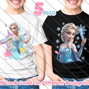 Frozen Png Bundle, Elsa Png, Frozen Clipart, Sublimation, Transparent ...