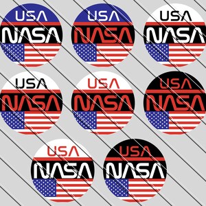 NASA Logo Collection, Nasa Svg, Nasa Logos, Space, Svg for Cricut, Png ...