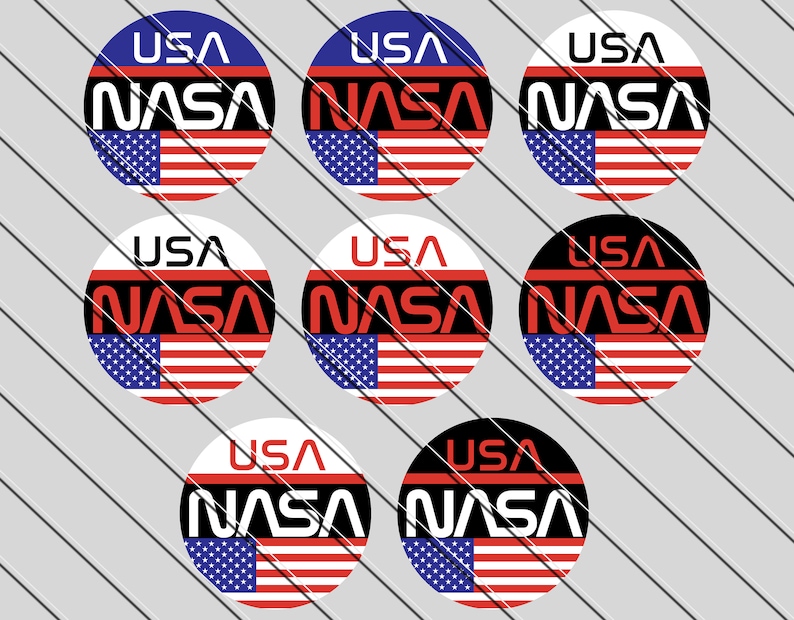 NASA Logo Collection, Nasa Svg, Nasa Logos, Space, Svg for Cricut, Png ...