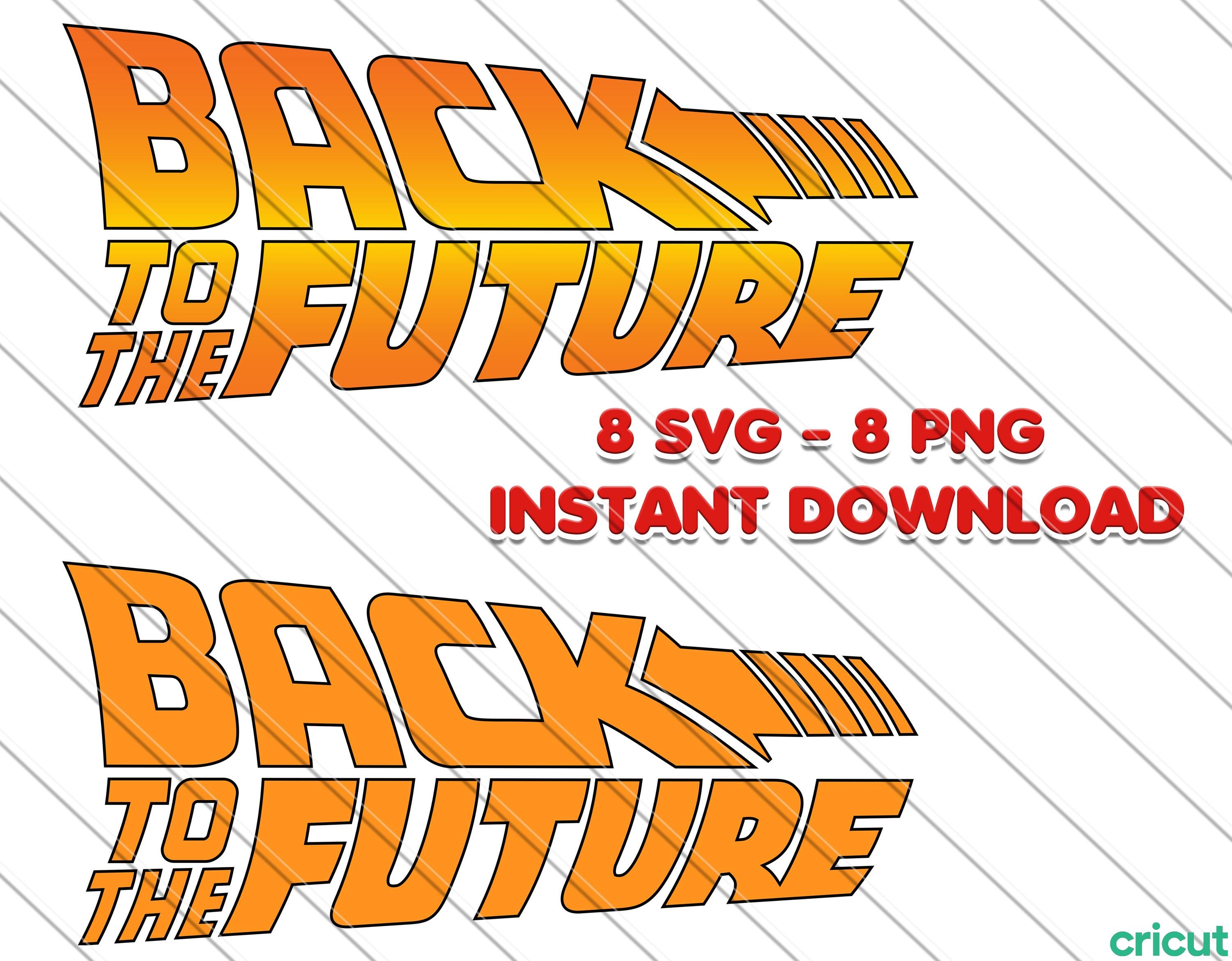 Back to the Future SVG PNG Bundle: Clip Art (digital Download) - Etsy