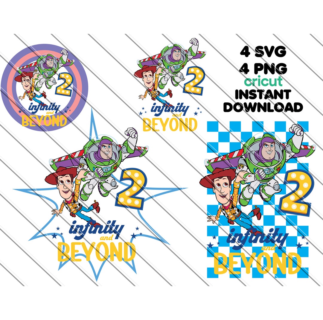 Two Infinity and Beyond Svg, Png, Toy Story Svg, Digital Download, to ...
