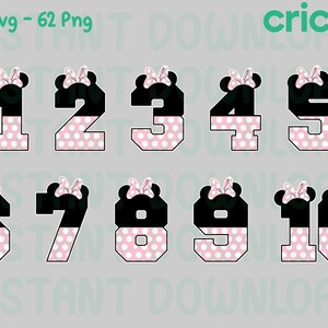 Minnie Mouse Svg, Topper Printable, Cake Topper Printable, Cake ...