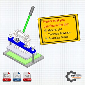 Leather Cutting Press Machine V1 - Ideal for Leather Crafters, Easy to ...