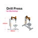 DIY Adjustable Cordless Drill Press Adapter: Workshop Tool - Etsy