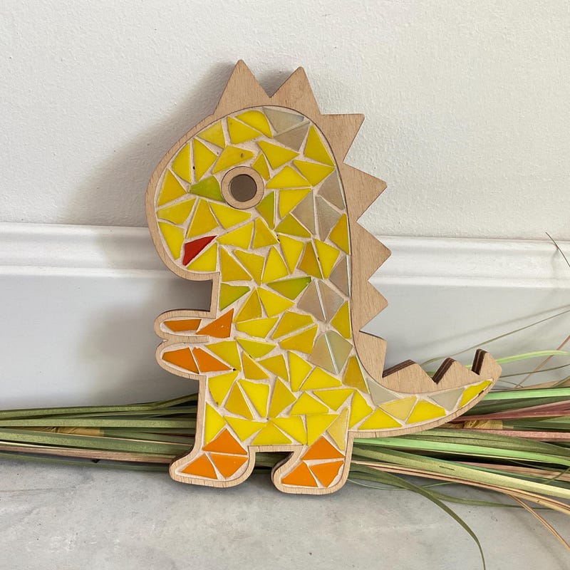 Mosaic Gecko - Etsy UK