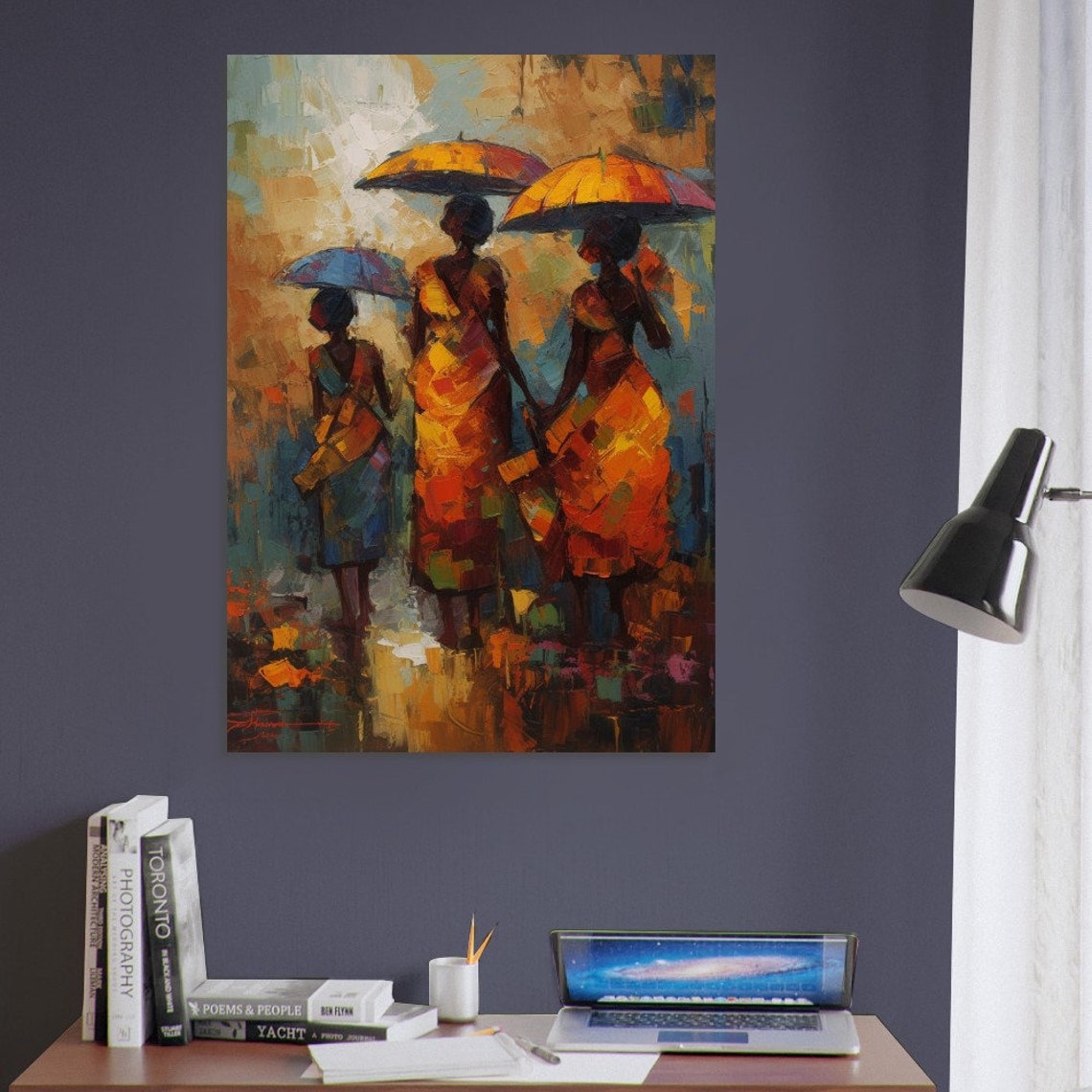 Modern African Art Print | Modernist Art | African Art | Watercolour ...
