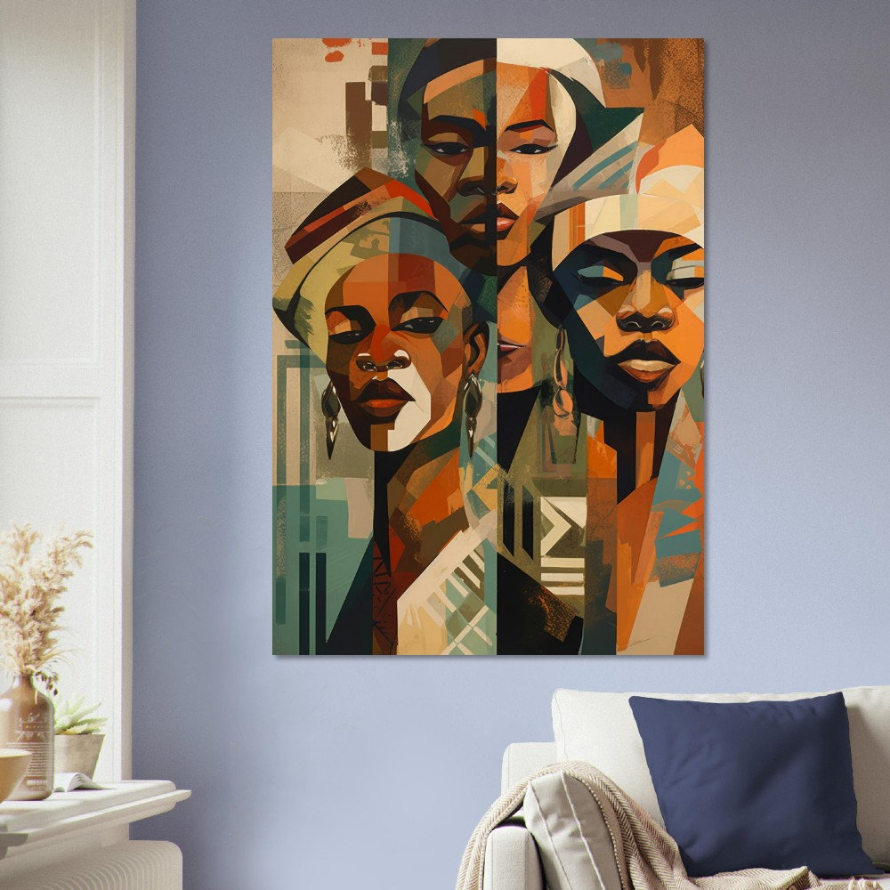 African Art Print | African Art | Nigerian Art Print | Nigerian Art ...