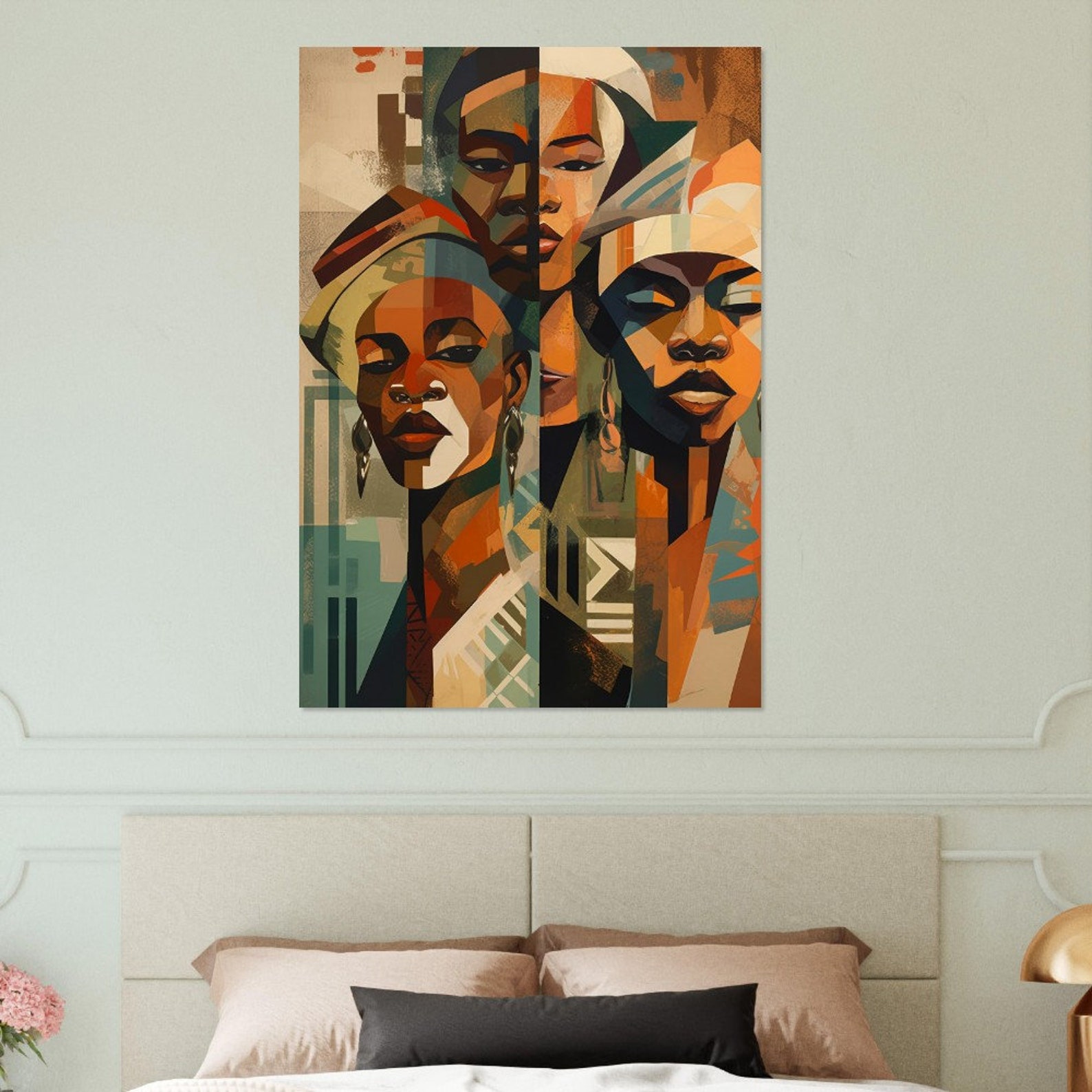 African Art Print | African Art | Nigerian Art Print | Nigerian Art ...