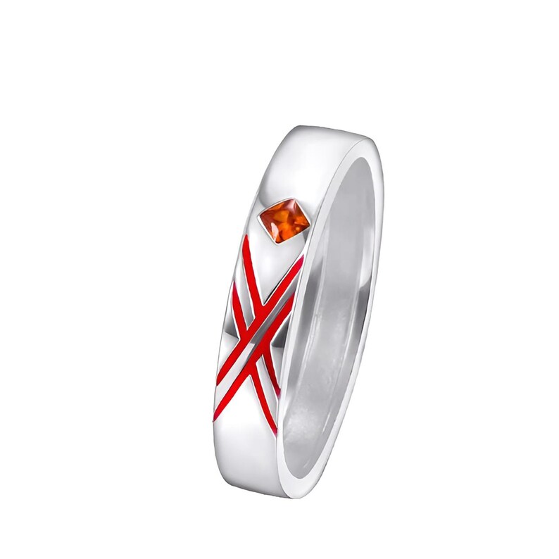 Anime Darling in Franxx Ring, HIRO Cosplay Ring, Promise Gift Ring ...