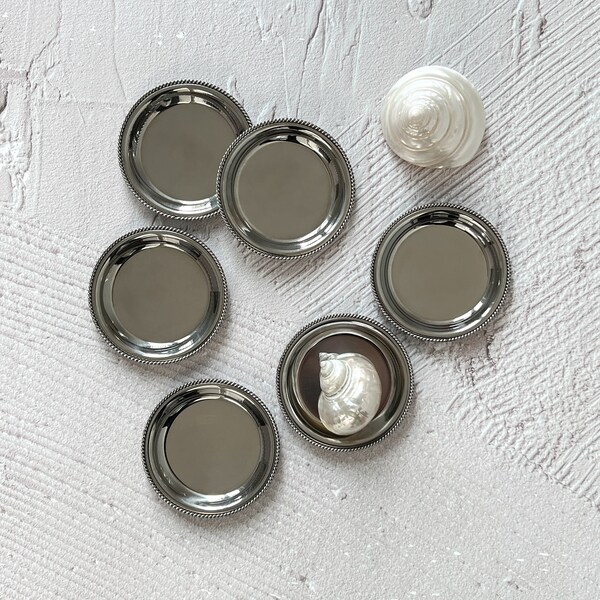 Silver Coaster - Etsy