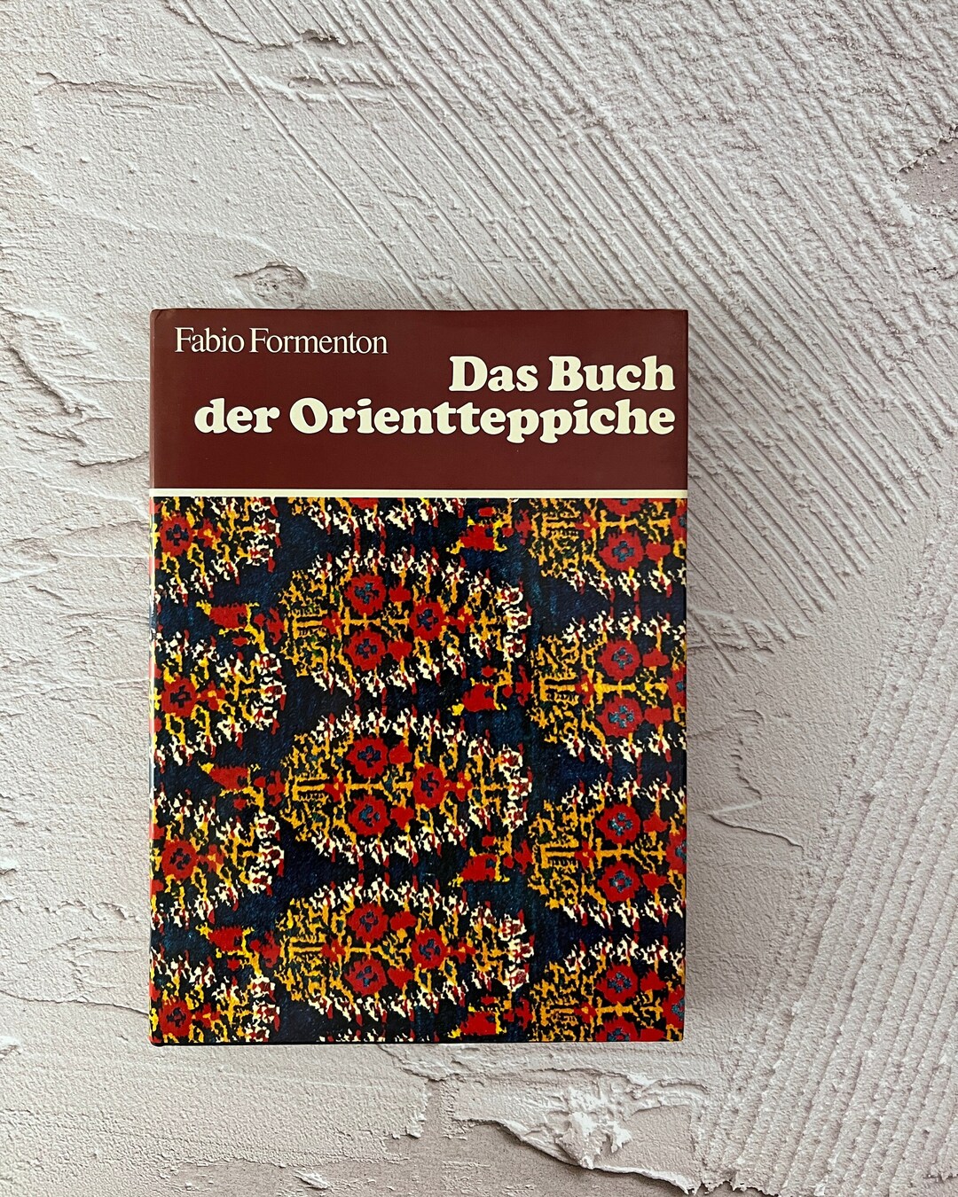 Vintage Buch Das Buch Der Orientteppiche Von Fabio Formenton Hardcover ...