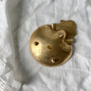 Vintage Brass Shell Ashtray Solid Brass Seashell Shaped Ashtray - Etsy