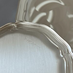 Adorned Silver Plated Coasters by QUIST | Set of 6 | Vintage Silver ...