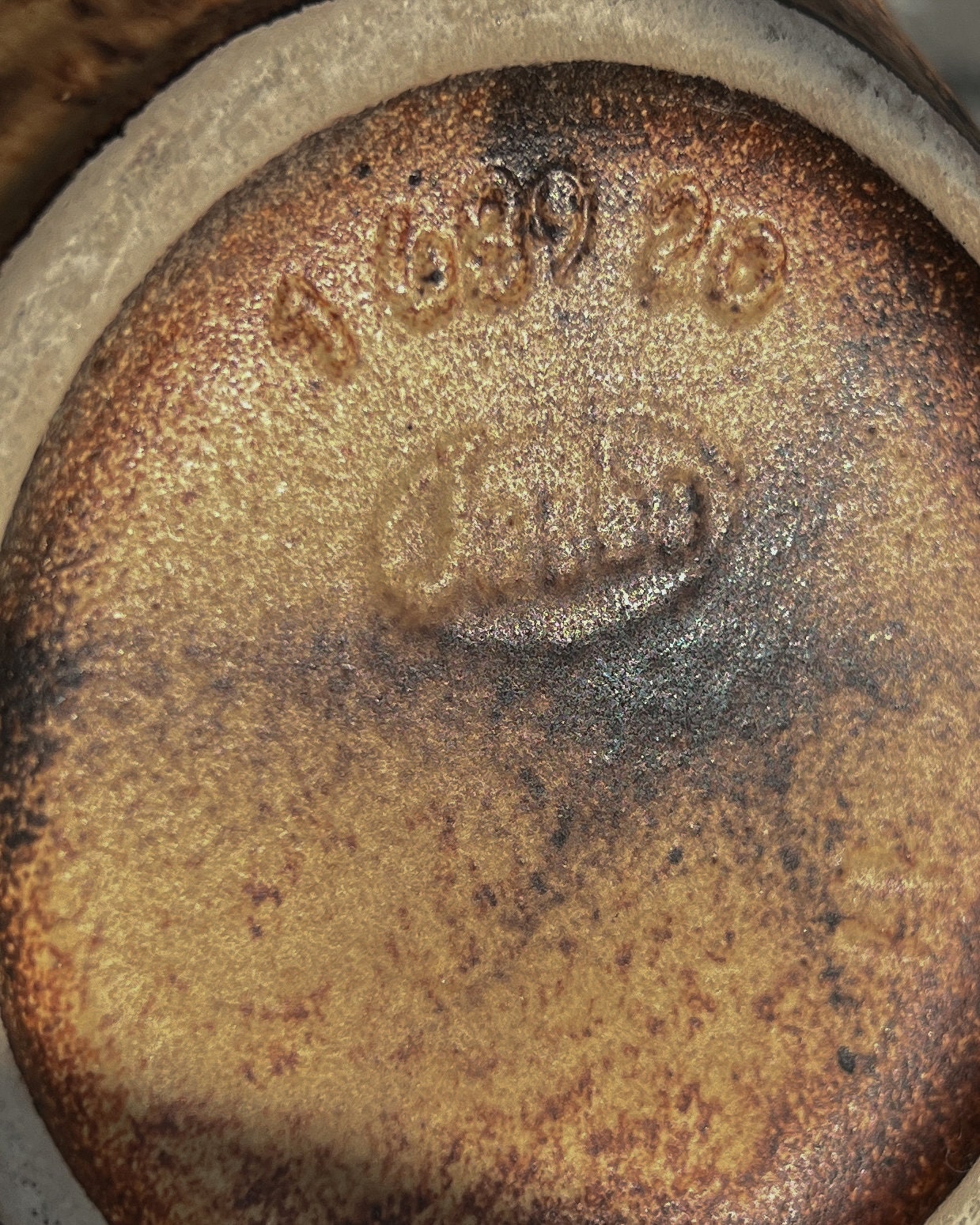 Jasba Pottery Vase Aztec Model '1689-2019' Vintage MCM Ceramic Vase Fat ...