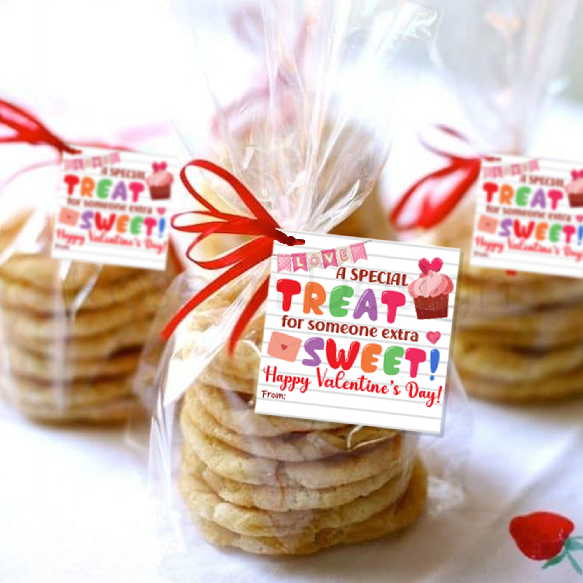 Valentine Gift Tags, Printable Kids Valentine Tags, Classroom ...