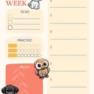 Baby Animal Digital Sticker Pack - 12 Sticker Bundle - Ready for Print ...