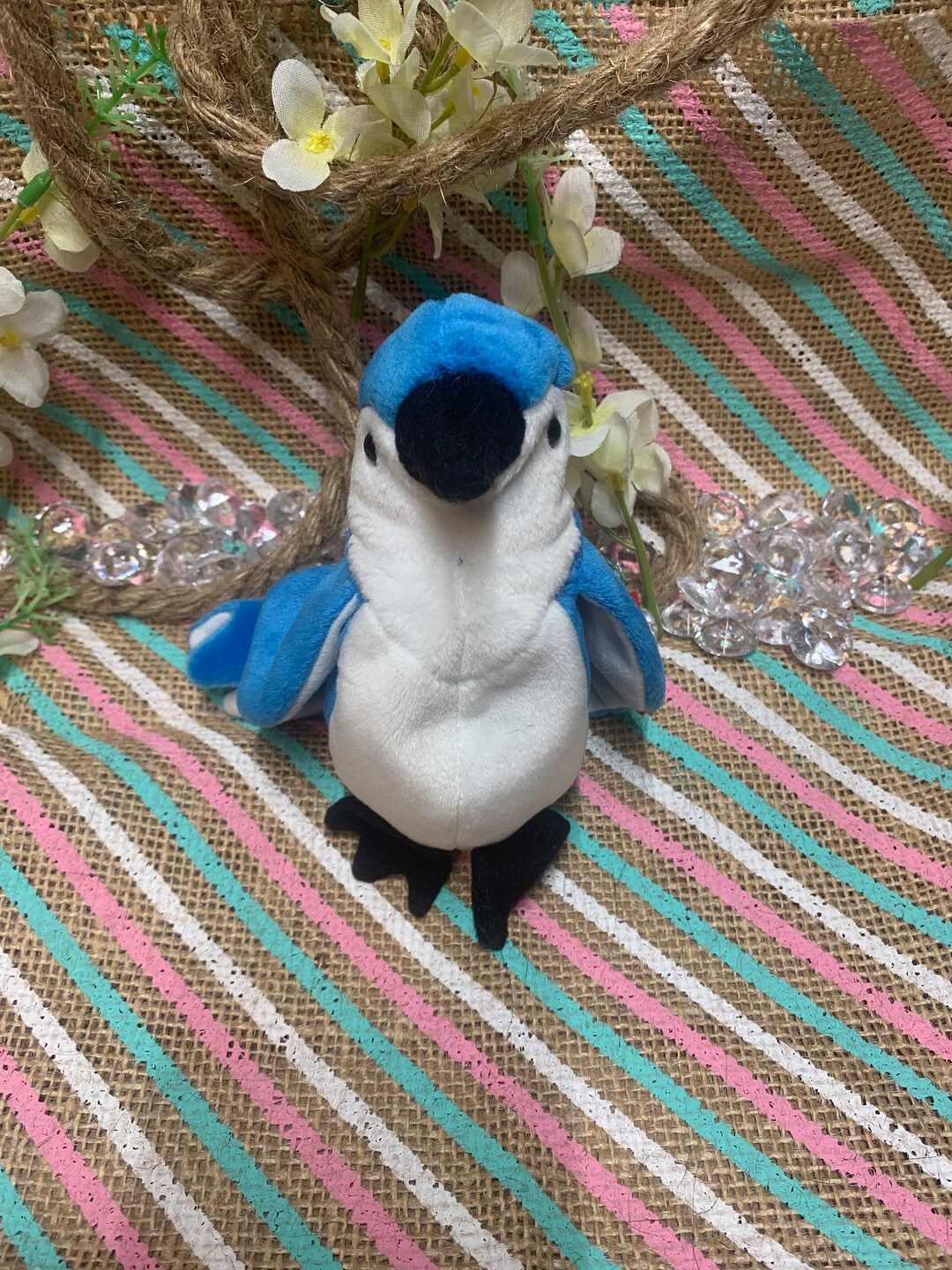 TY Beanie Babies Blue Jay Bird Beanie Baby Bird Stuffed Animal - Etsy