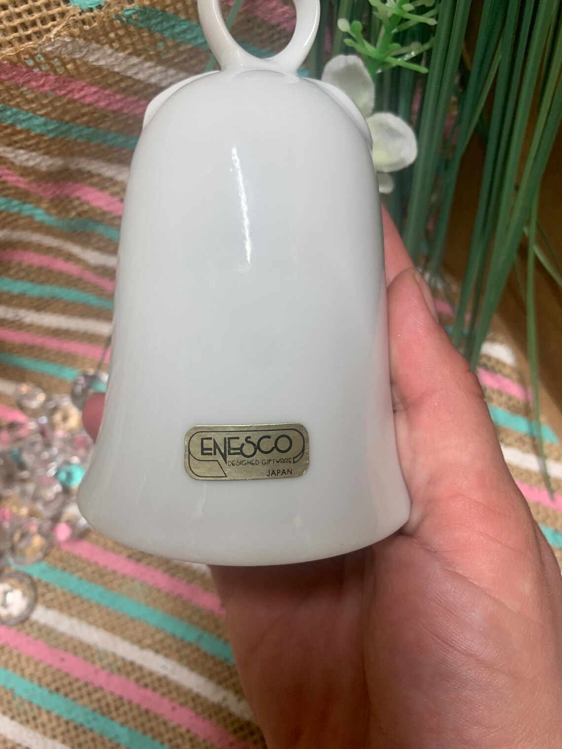 August Birthday Bear Bell Enesco Bear Vintage Bell - Etsy