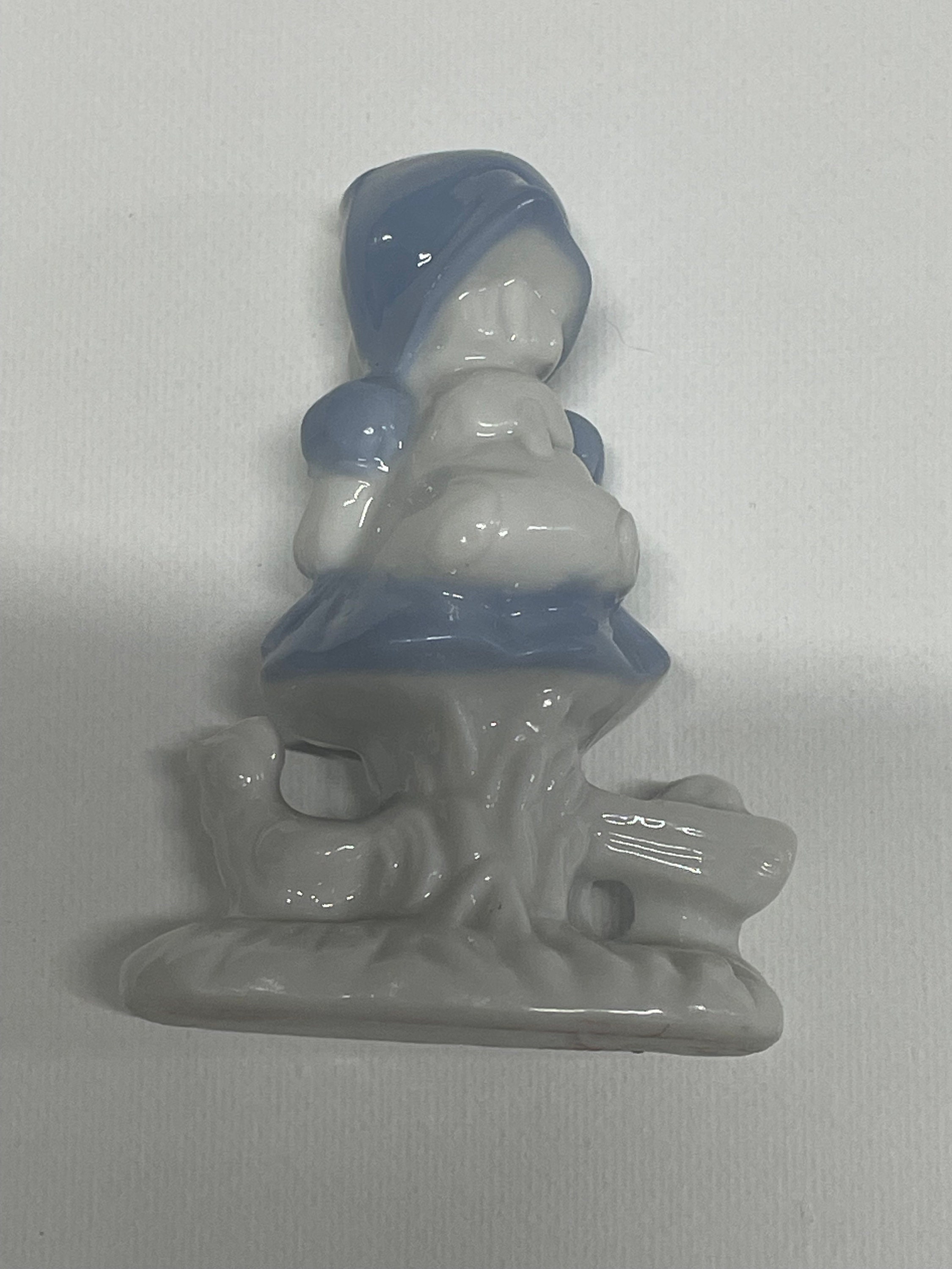 Enesco Little Girl Figurine Vintage Blue Girl Collection - Etsy