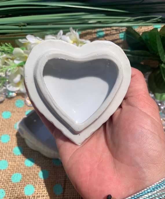 Vintage Dove Trinket Box Birdbox Jewelry Box - Gem