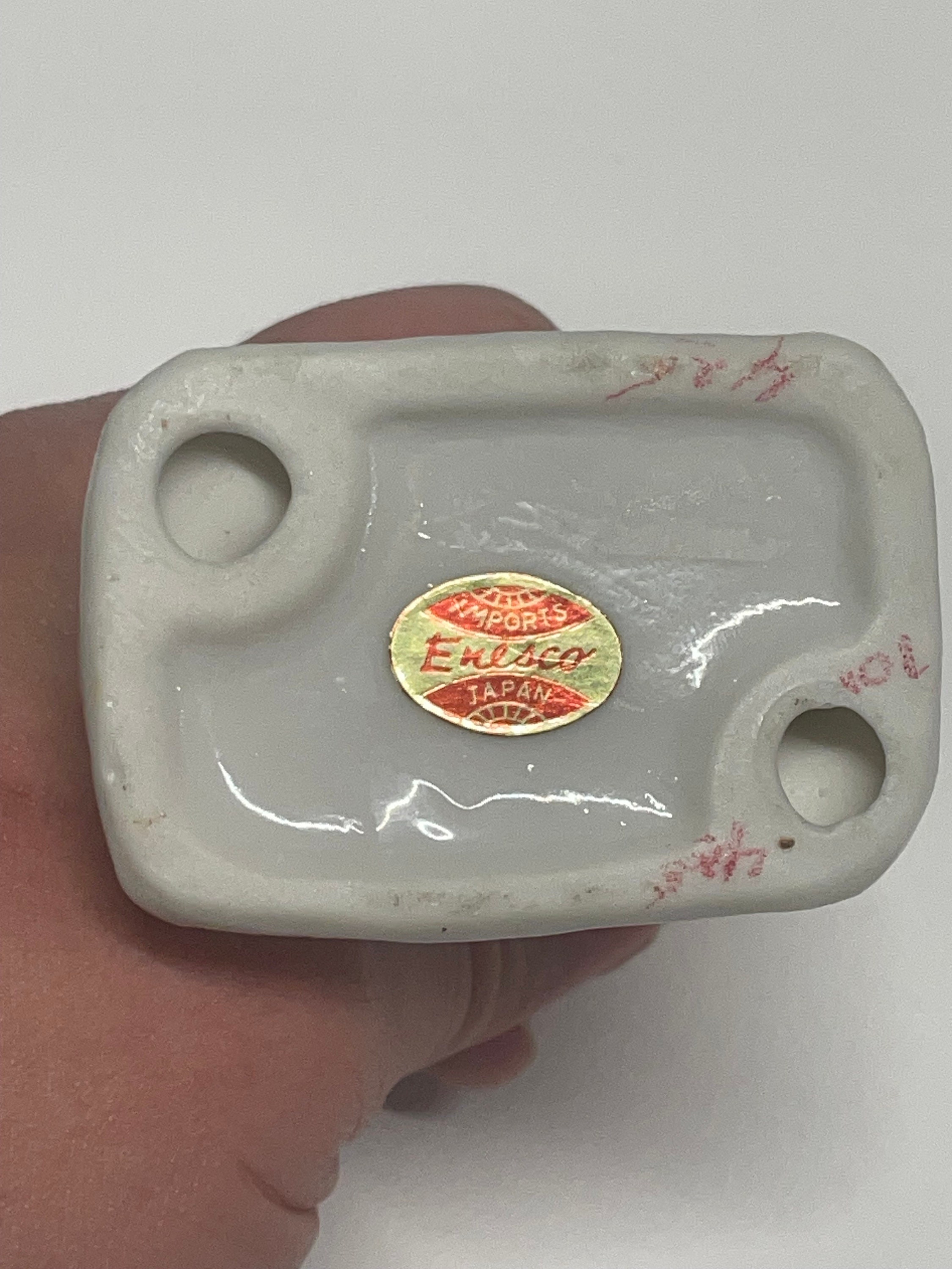 Enesco Little Girl Figurine Vintage Blue Girl Collection - Etsy